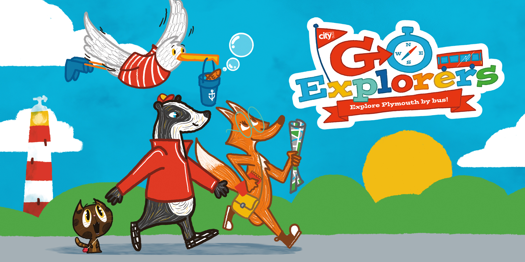 Meet the Go Explorers - Plymouth Bus
